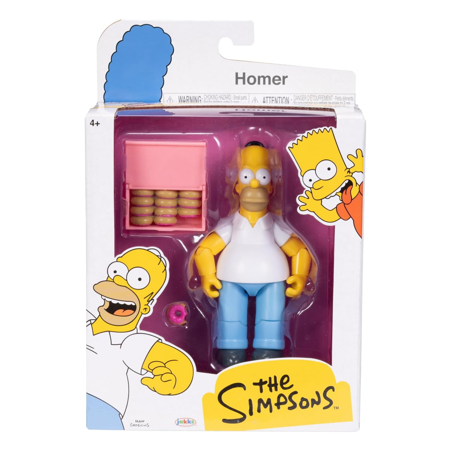 FIGURA ARTICULADA - HOMER COM DONUTS